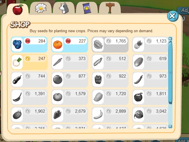 Crops | Barn Buddy Wiki | Fandom