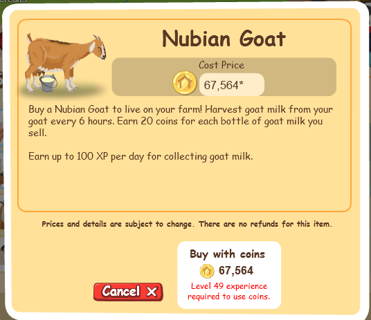 Nubian Goat | Barn Buddy Wiki | Fandom