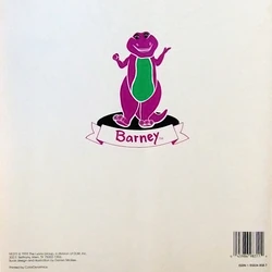 barney the dinosaur coloring book