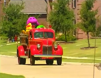 Let's Go to the Fire House | Barney Wiki | Fandom