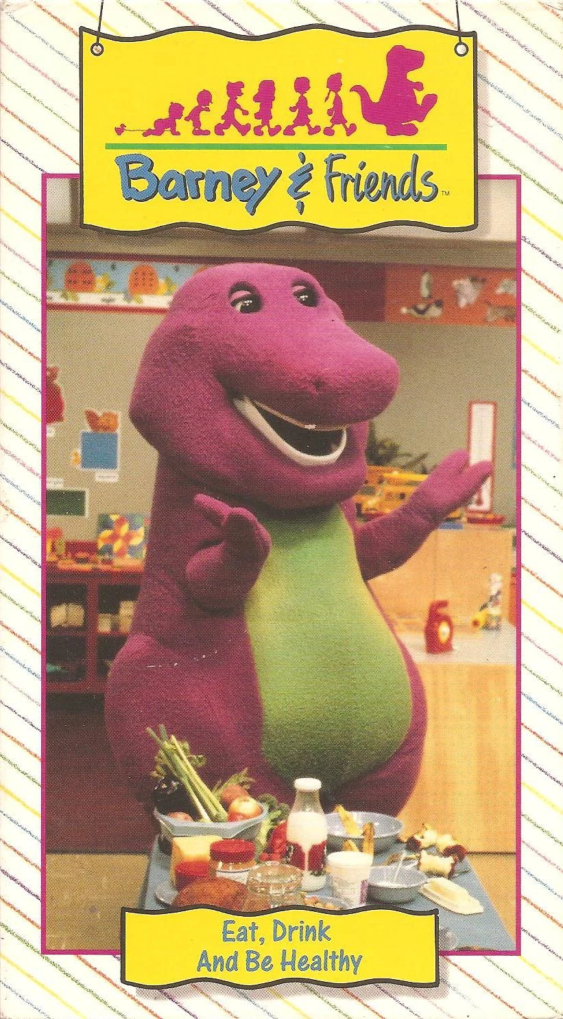 Barney Eating Kids