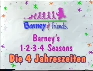 Barney's 1-2-3-4 Seasons | Barney Wiki | Fandom