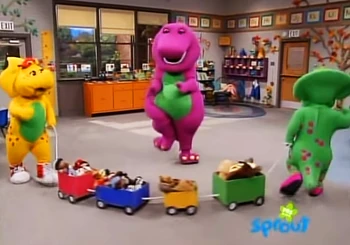 Little Red Caboose | Barney Wiki | Fandom