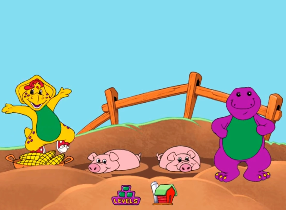 Welcome to BJ's Piggy Pen | Barney Wiki | Fandom