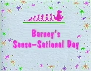 Barney's Sense-Sational Day | Barney Wiki | Fandom