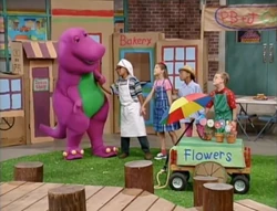Barney Walk Around The Block