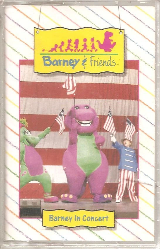 Barney in Concert (Audio Cassette) | Barney Wiki | Fandom