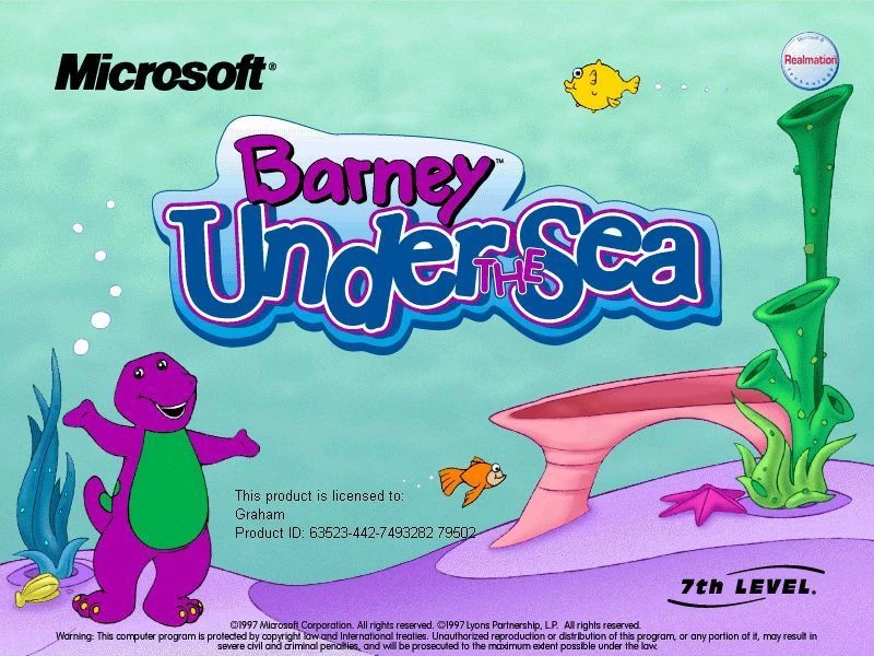 Barney Under The Sea | Barney Wiki | Fandom