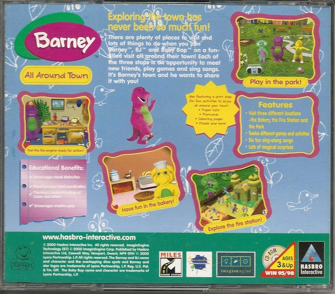 Barney On Location All Around Town | Barney Wiki | Fandom