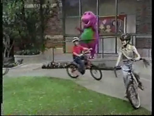 Riding on a Bike | Barney Wiki | Fandom