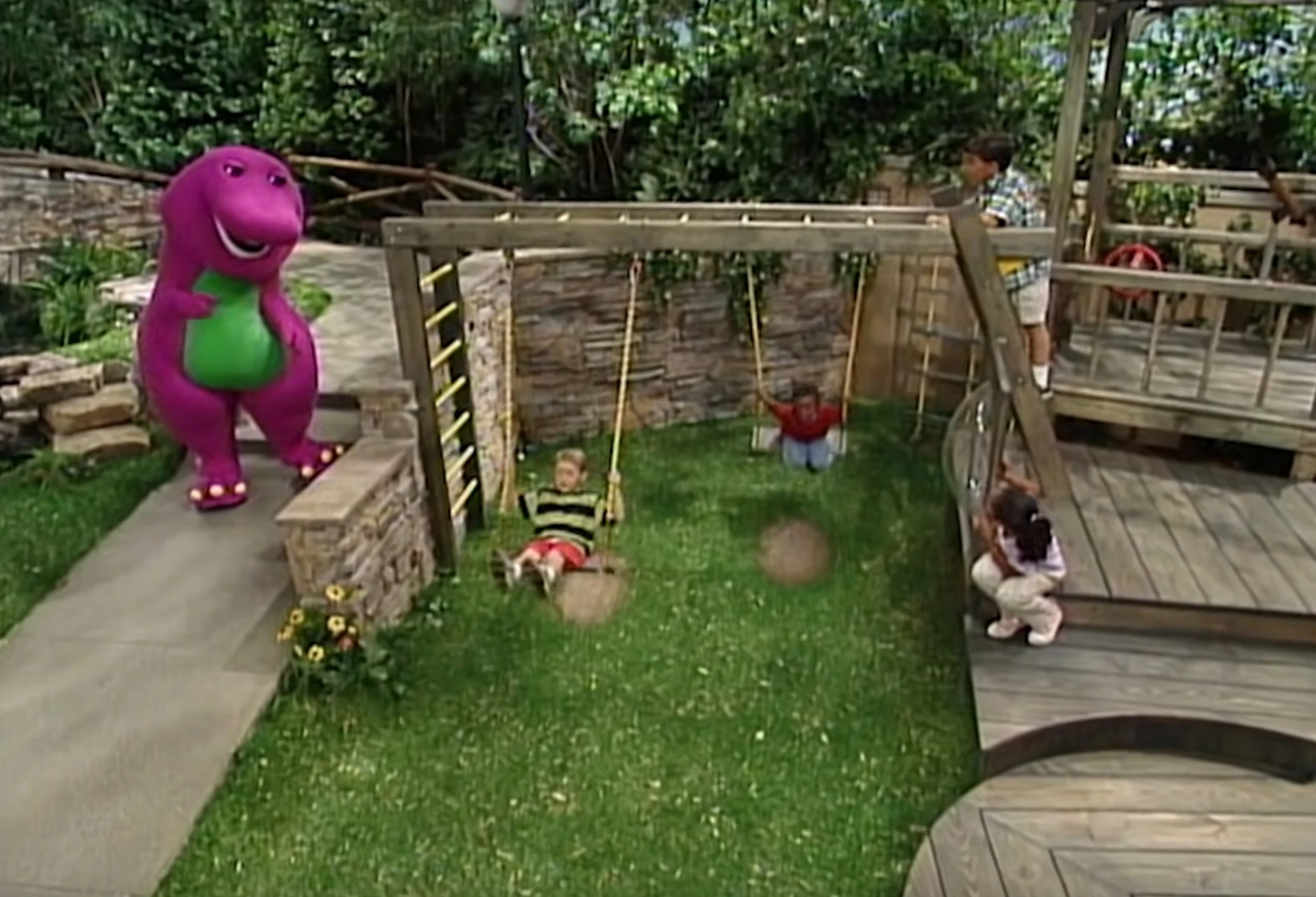 Barney Outdoor Fun 2003 Dvd S