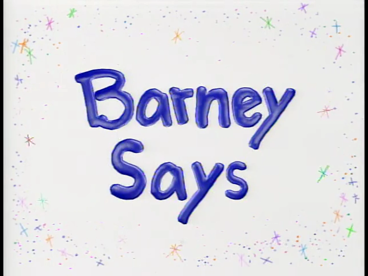 Barney Says (segment) | Barney Wiki | Fandom