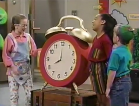 The Big Red Clock That Lost Its "Tick Tock" | Barney Wiki | Fandom