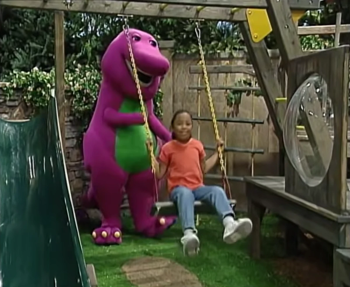 Swinging Up and Down | Barney Wiki | Fandom