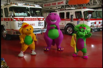 Living in the Fire House | Barney Wiki | Fandom