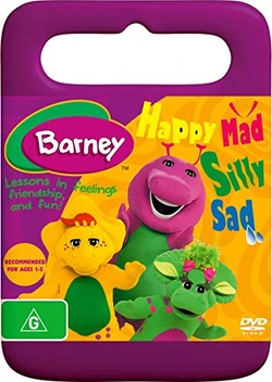 Barney Happy Mad Silly