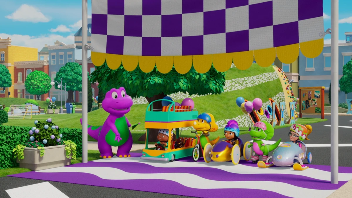Barney's Big Race | Barney Wiki | Fandom