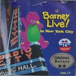 Radio City Music Hall Stage Barney