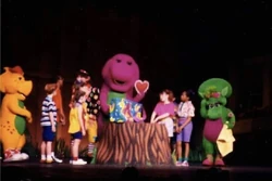 Radio City Music Hall Stage Barney