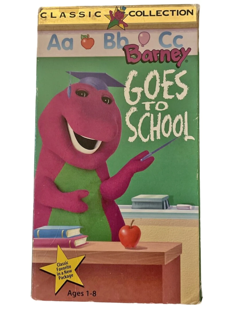 Barney Goes To School 1996
