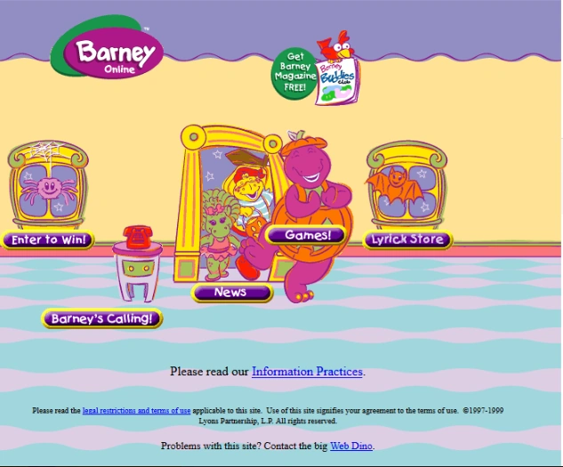 The Barney Website | Barney Wiki | Fandom