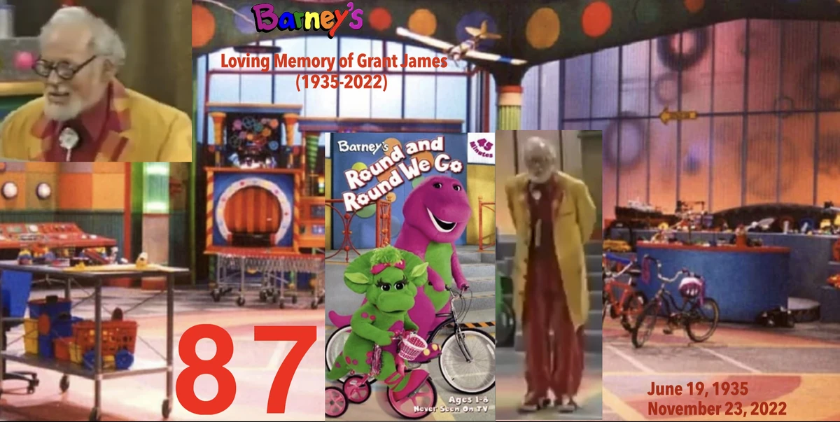 Barney's Loving Memory of Grant James (1935-2022) | Barney&Friends Wiki ...