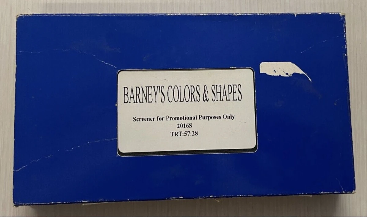 Barney's Colors & Shapes (Demo Version) | Barney&Friends Wiki | Fandom