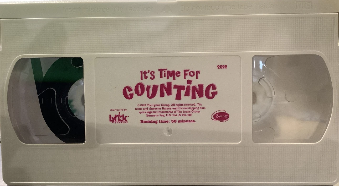 The Barney Collector Uploaded: Barney: It's Time For Counting Credits ...