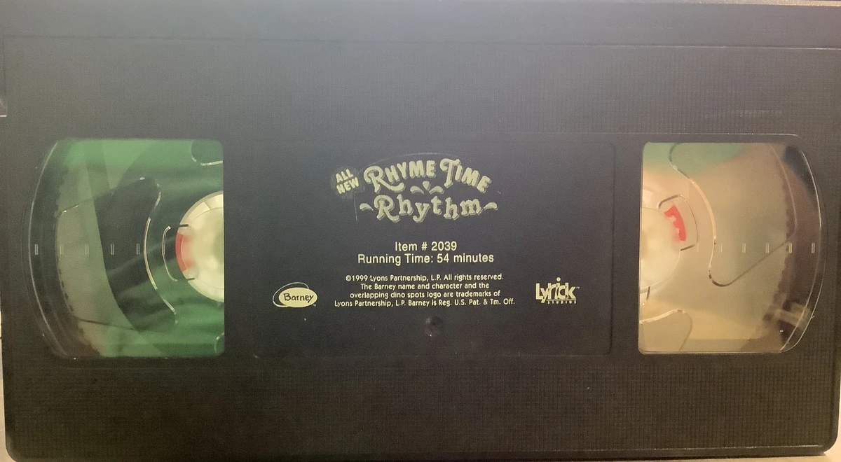 Barney's Fun & Games (2000 VHS) for Trailers with Screeners | Barney ...