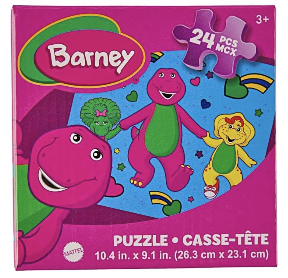 24 Piece Themed Barney Puzzle 2024 | Barney&Friends Wiki | Fandom