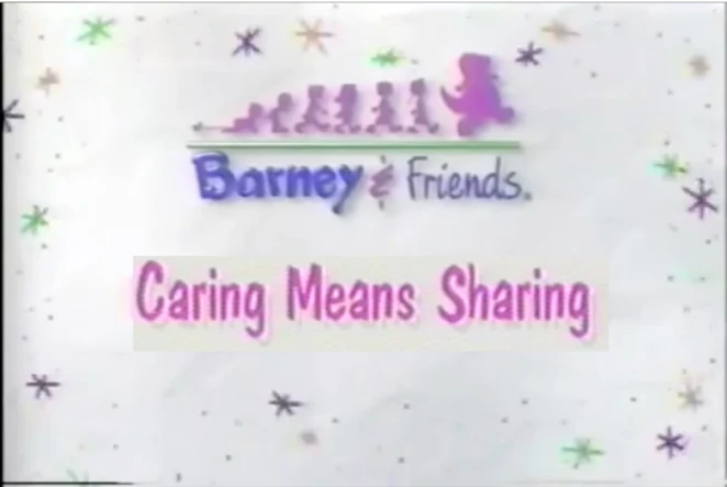 Caring Means Sharing (Season 1, Season 2 & Season 3) | Barney&Friends ...