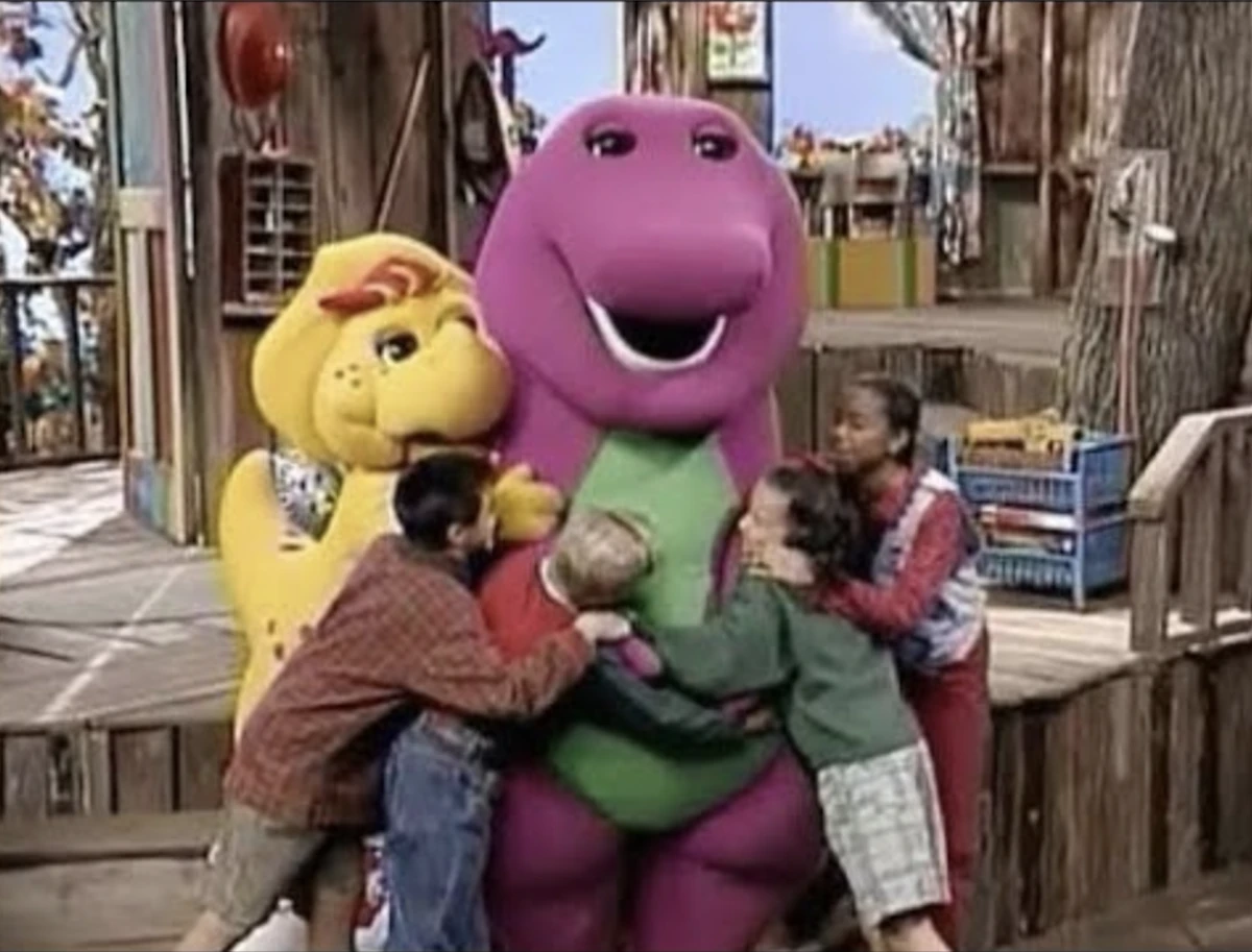 Barney Song - I Love You (Barney's Sense-Sational Day) | Barney&Friends ...