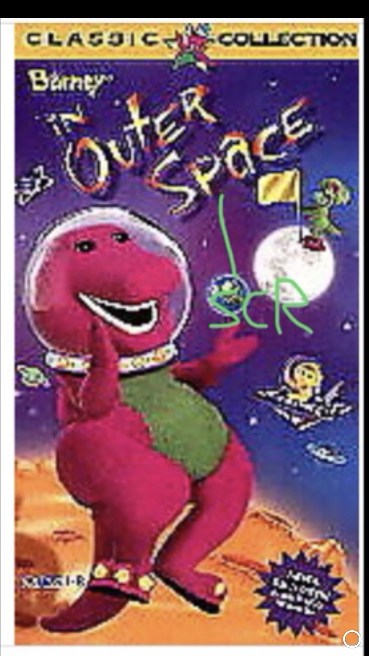 Barney In Outer Space Dvd