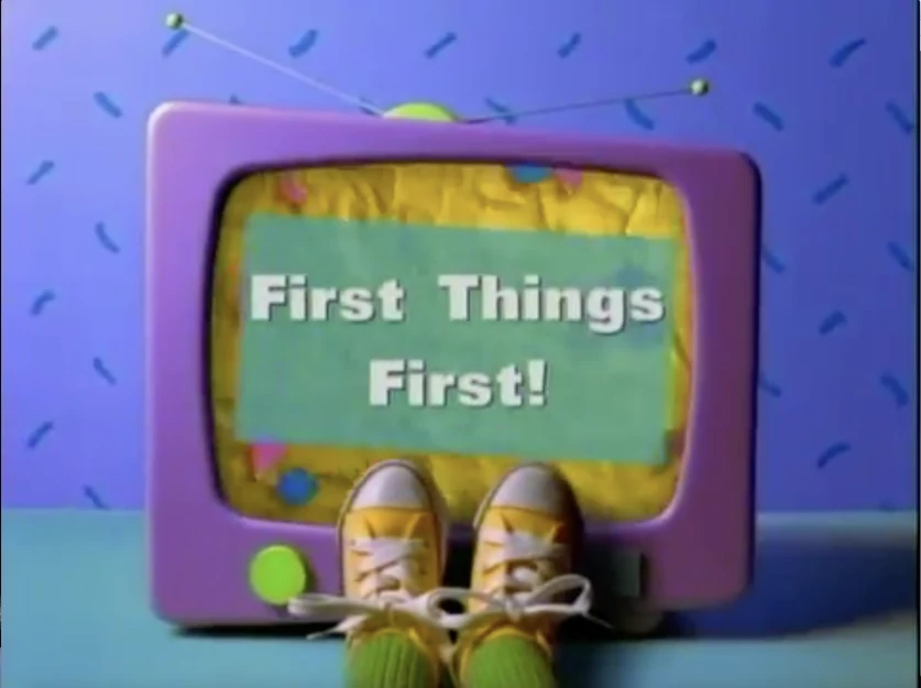First Things First! | Barney&Friends Wiki | Fandom