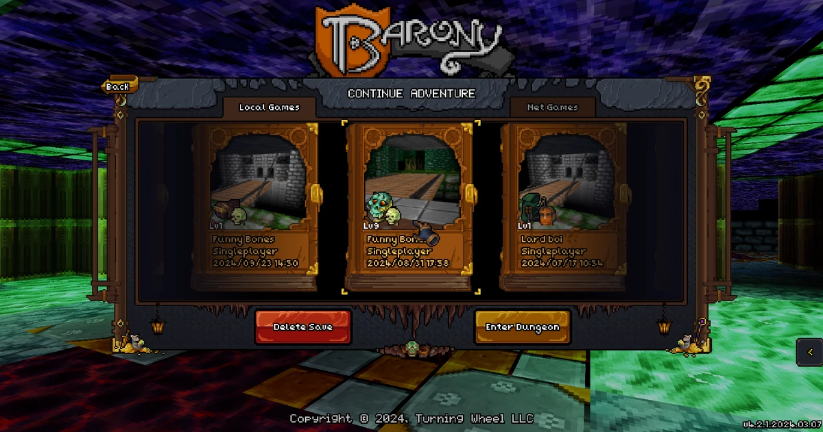 Character Creation Info | BaronyGame Wiki | Fandom