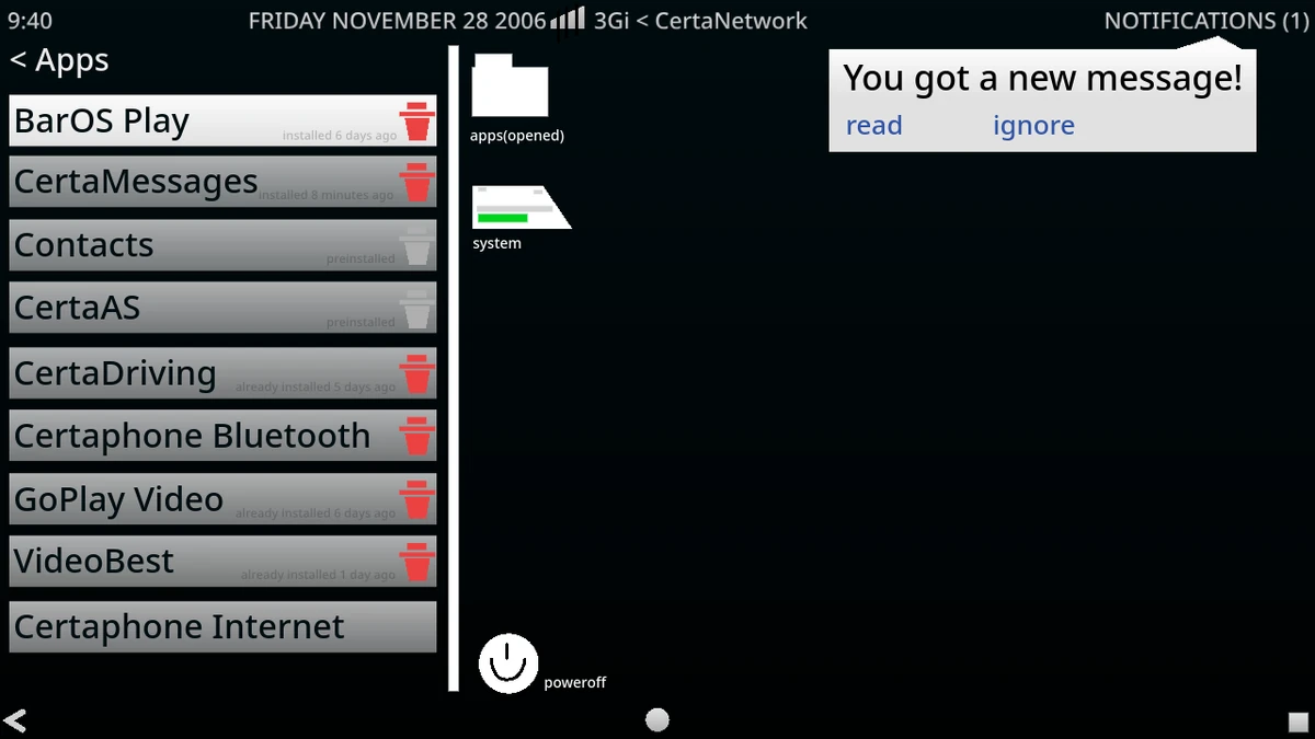 Certaphone Mobile 1.0 | Progresh Video Center Wiki | Fandom