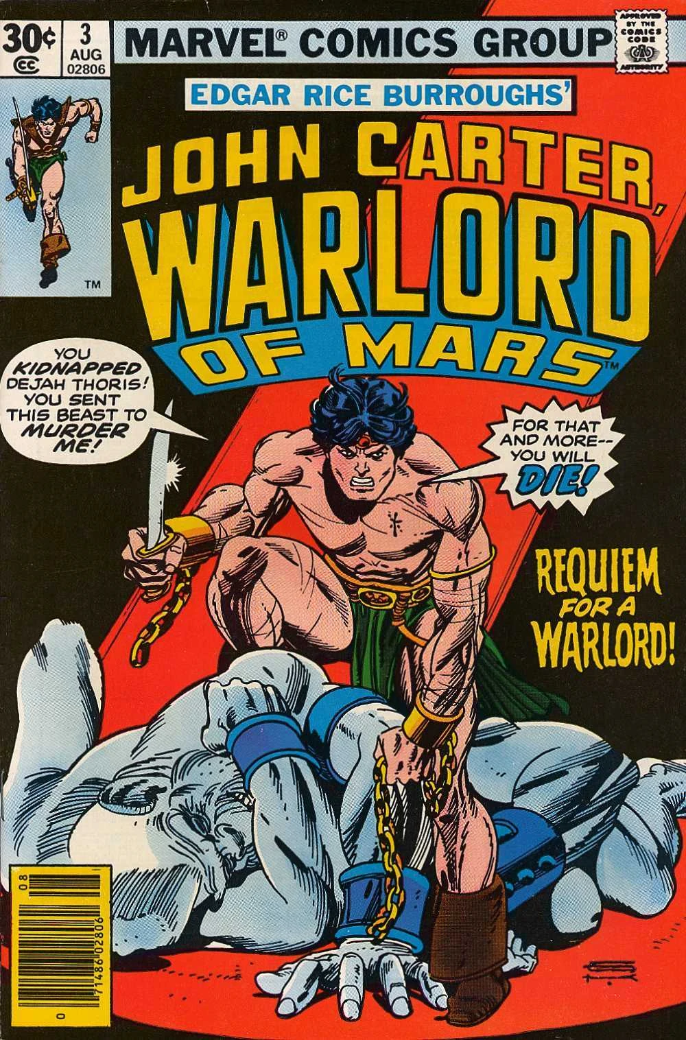 Warlord of Mars (Marvel) : Issue 3 | Encyclopedia Barsoomia Wiki | Fandom