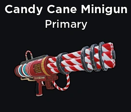 Candy Cane Minigun | Base Battles Wiki | Fandom