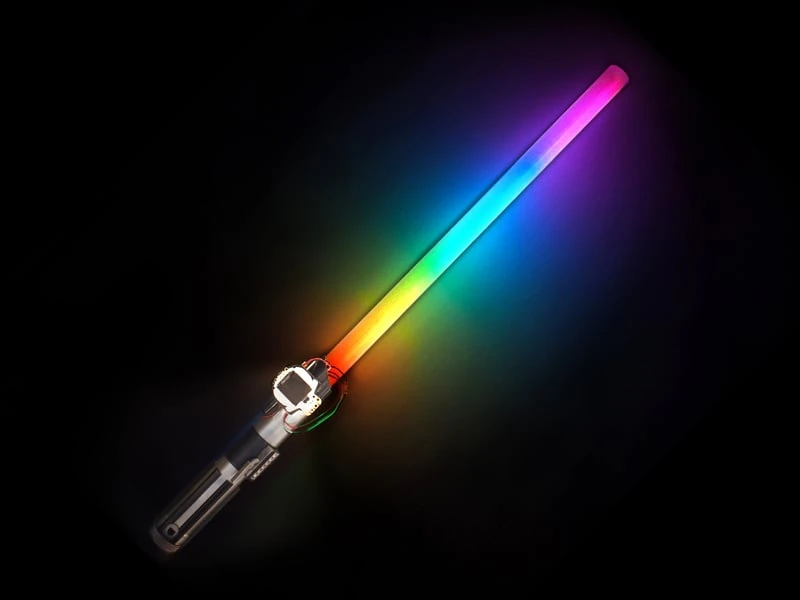 Rainbow Lightsaber | Batkitty Wiki | Fandom
