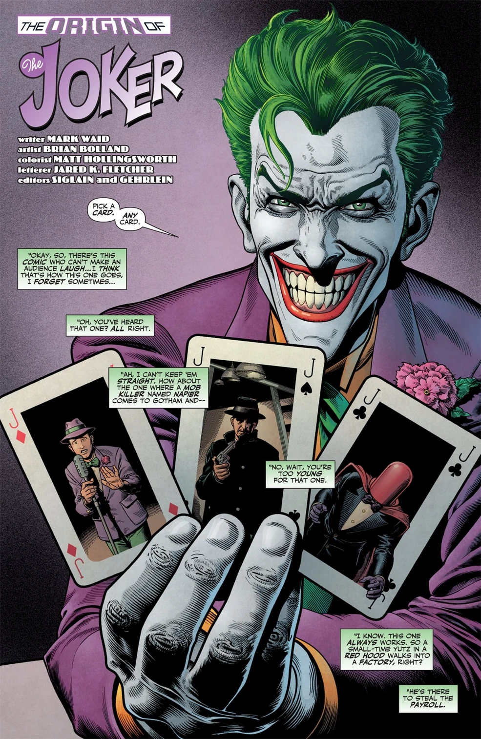 Joker Batman Comic Strip