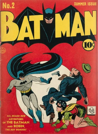 Very First Batman Comic