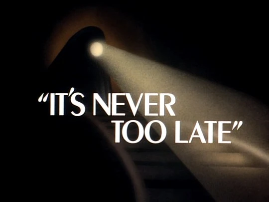 It's Never Too Late | Batpedia | Fandom