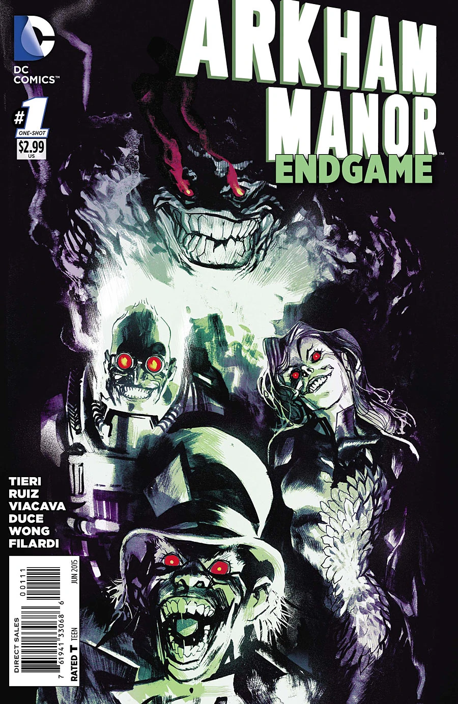 Arkham Manor: Endgame Issue 1 | Batman Wiki | Fandom