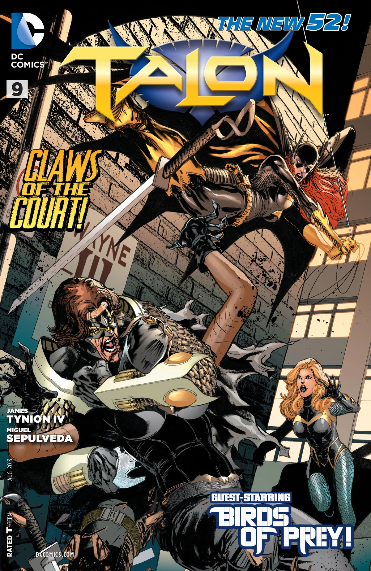 Talon Issue 9 | Batman Wiki | Fandom