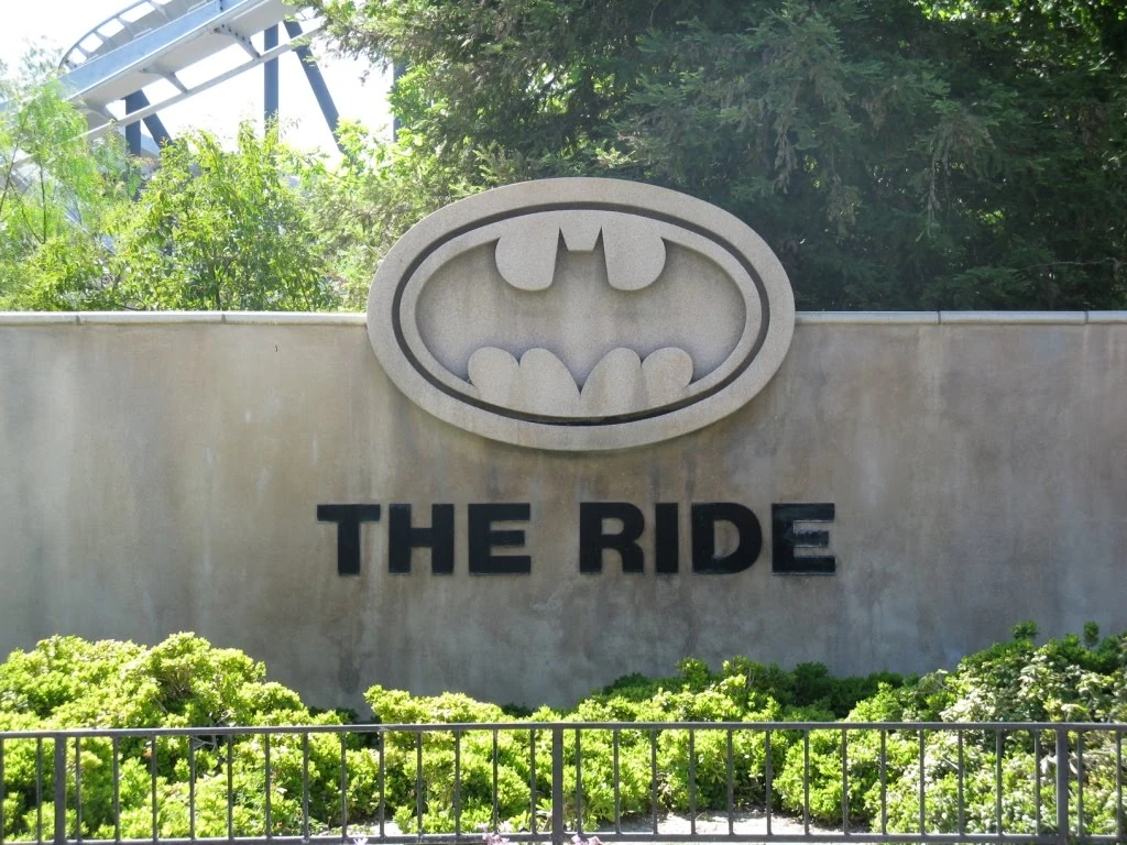 Batman Roller Coaster Entrance