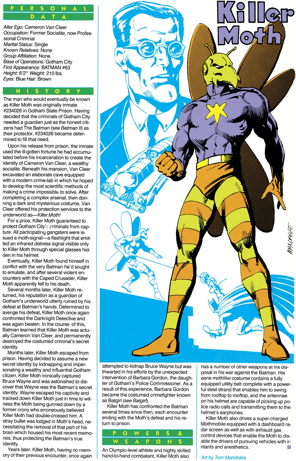 Killer Moth/Gallery | Batman Wiki | Fandom