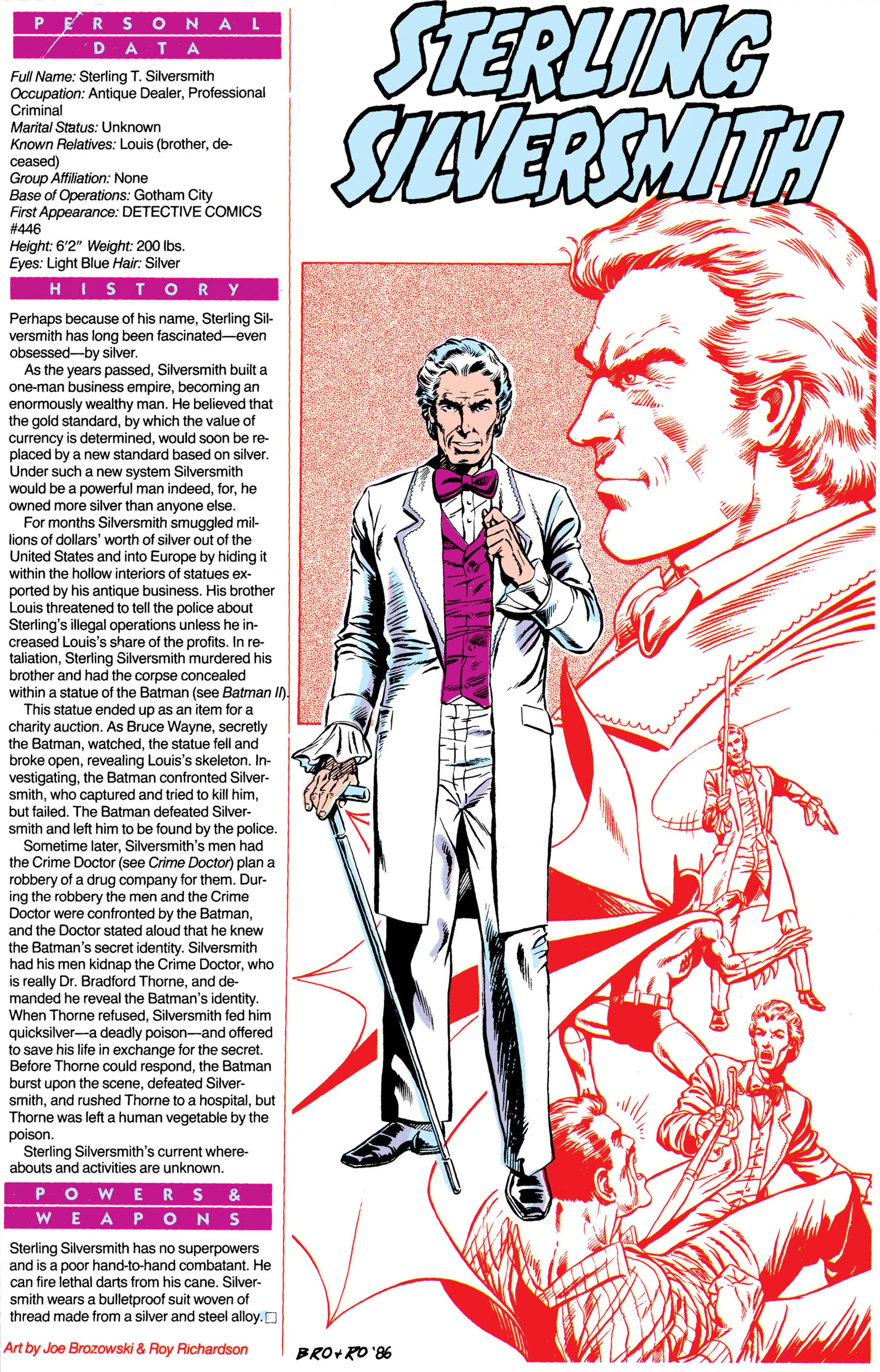 Sterling Silversmith | Batman Wiki | Fandom