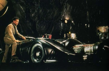 Batman Returns Batmobile Scene