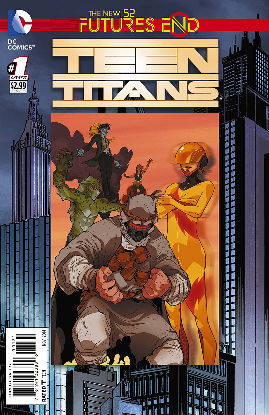 Teen Titans Futures End Issue 1 Batman Wiki Fandom