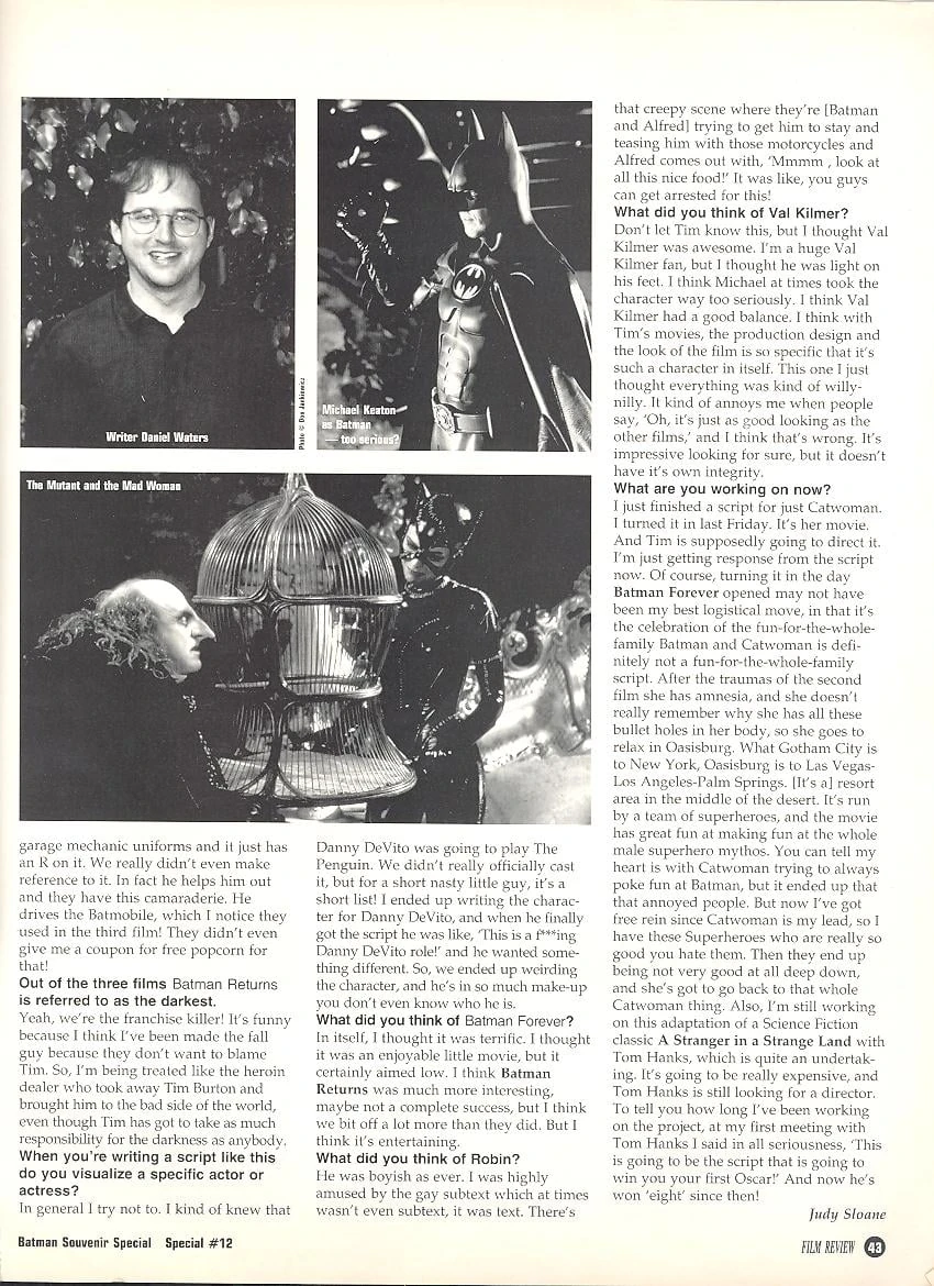 Daniel Waters | Batman Anthology Wiki | Fandom